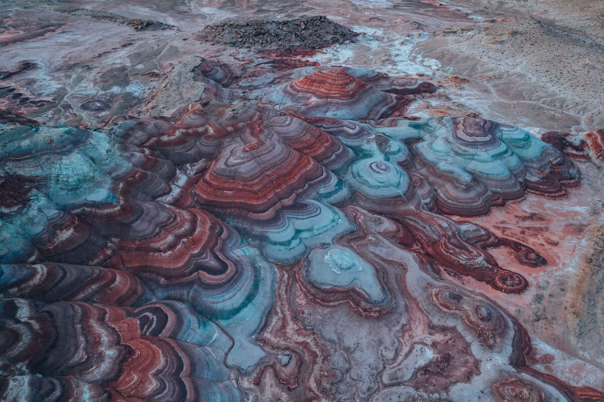 Visiting the Bentonite Hills Utah: The Desert That Looks Like Mars in ...