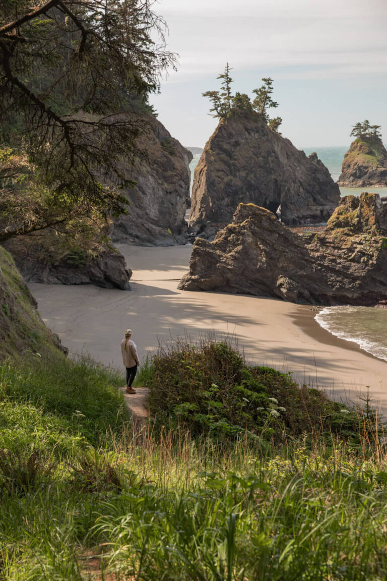 How to Get to Secret Beach Oregon (A Must See!) - Live Love Run Travel