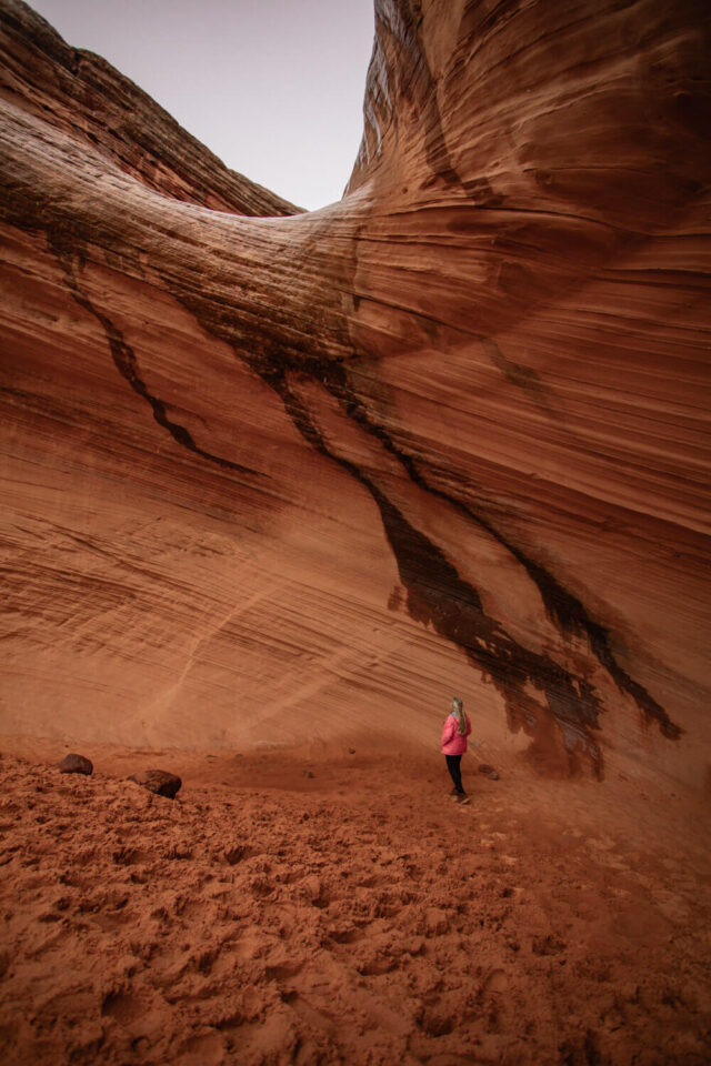 Big Lake Sand Cave: The Page Arizona Cave Behind the Shell Gas Station ...