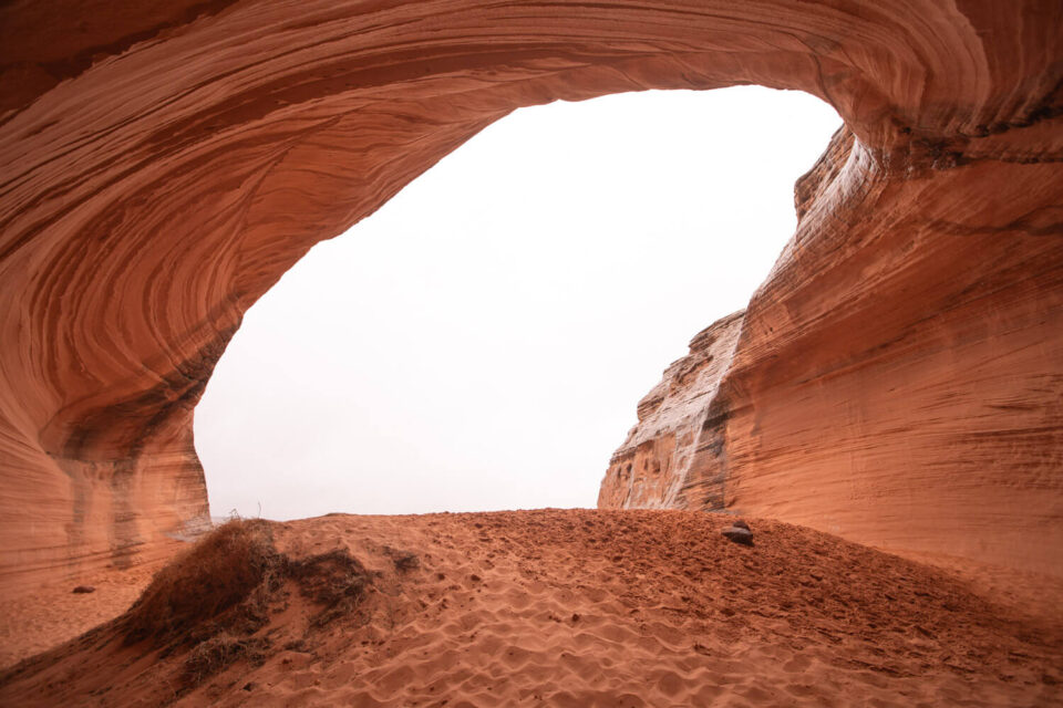 Big Lake Sand Cave: The Page Arizona Cave Behind the Shell Gas Station ...