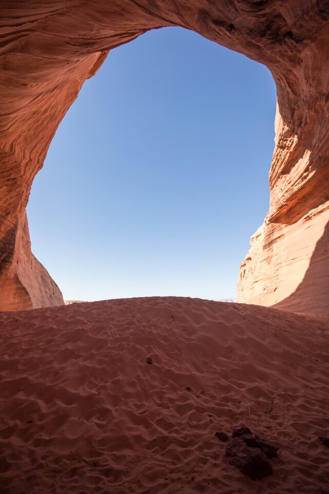 Big Lake Sand Cave: The Page Arizona Cave Behind the Shell Gas Station ...